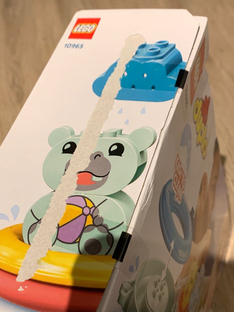 BNIB LEGO DUPLO 10965 Creative Play Bath Time Fun Floating Animal Train ...