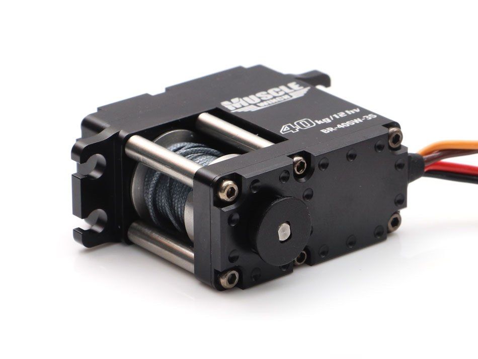 Boom Racing Muscle Winch 40kg Servo Winch for RC Crawler, Hobbies ...