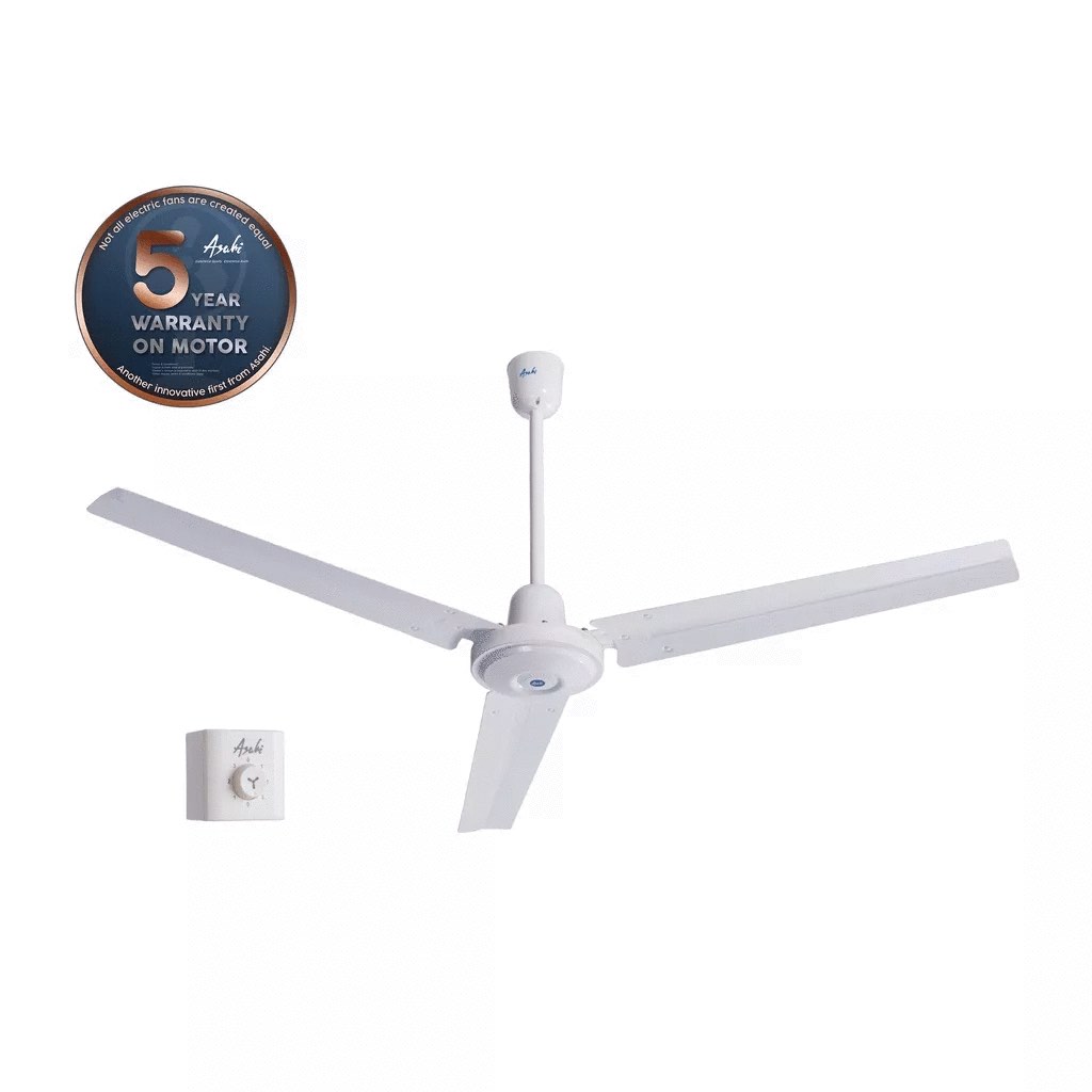 Brand New!! Asahi Ceiling Fan C56 (white) on Carousell