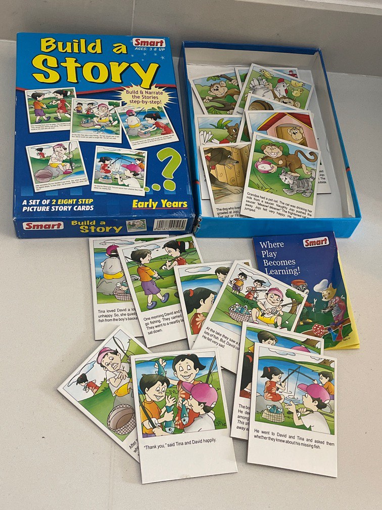 Build a story card game, Hobbies & Toys, Books & Magazines, Children's ...