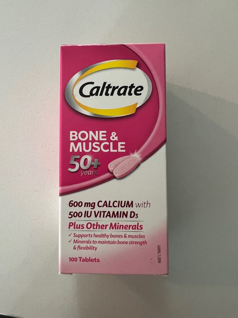 Caltrate (100 tablets), Health & Nutrition, Health Supplements ...
