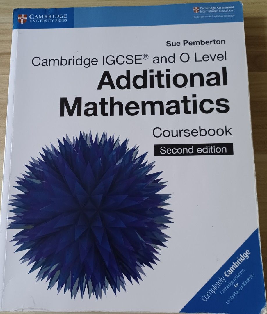 Cambridge IGCSE Additional Mathematics Coursebook - Second Edition ...
