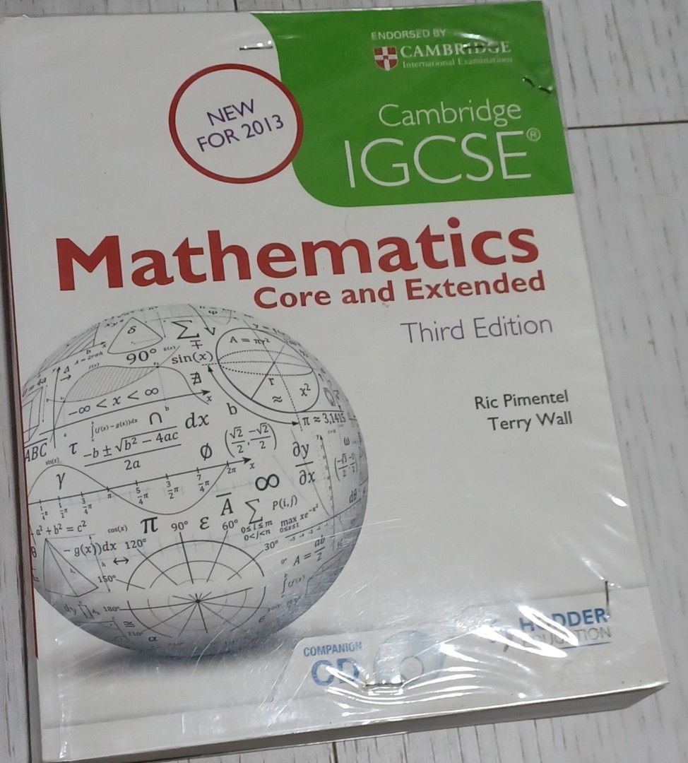 Cambridge Igcse Mathematics Core And Extended Third Edition Hobbies And Toys Books And Magazines