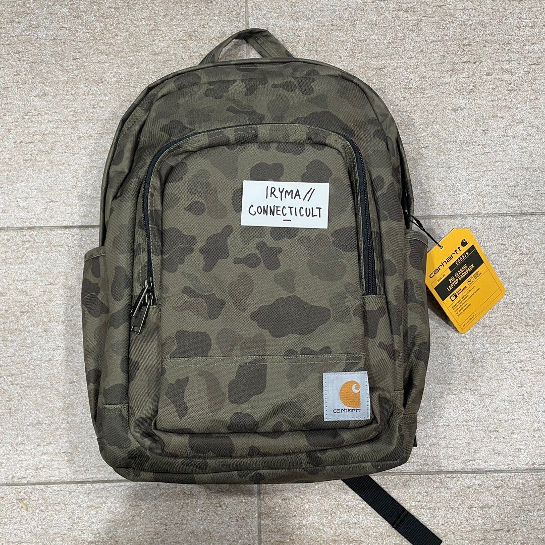 Carhartt Laptop Backpack 25L in Camo, Men's Fashion, Bags, Backpacks on ...