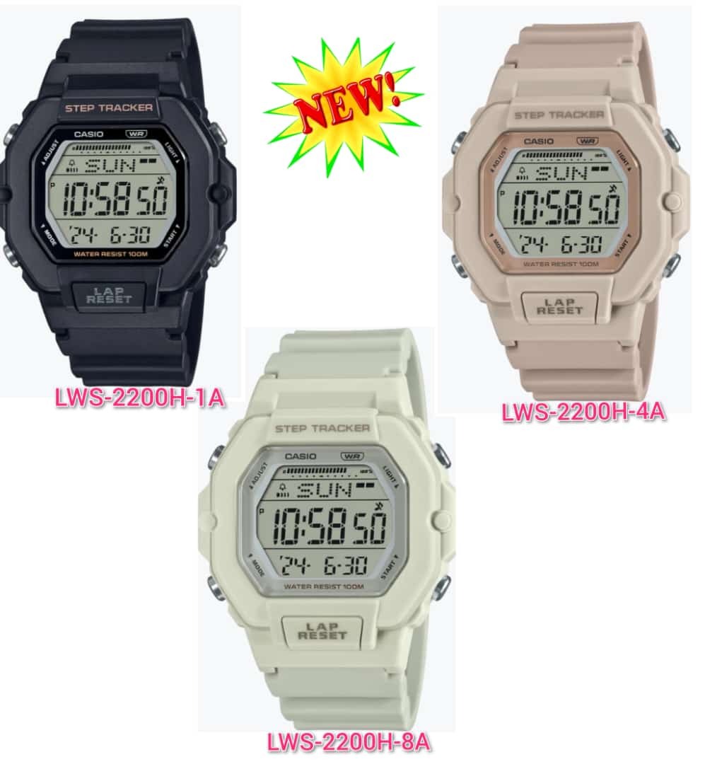 Casio Digital Women's Watch LWS-2200H, Women's Fashion, Watches ...