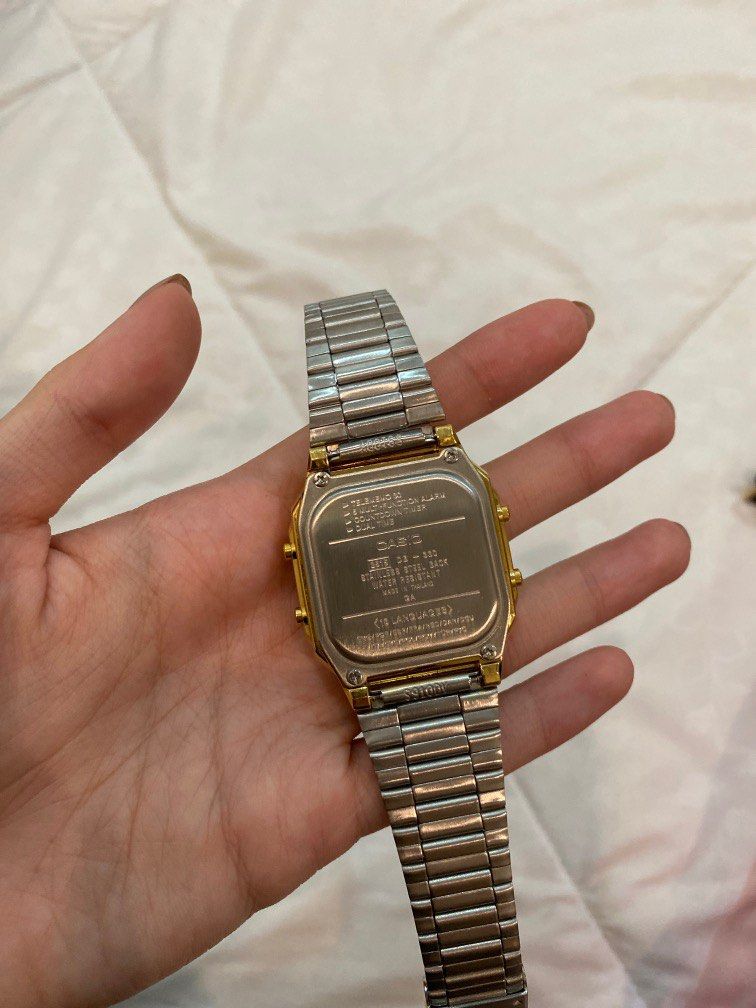 Casio Gold Chain watch, Women's Fashion, Watches & Accessories, Watches ...