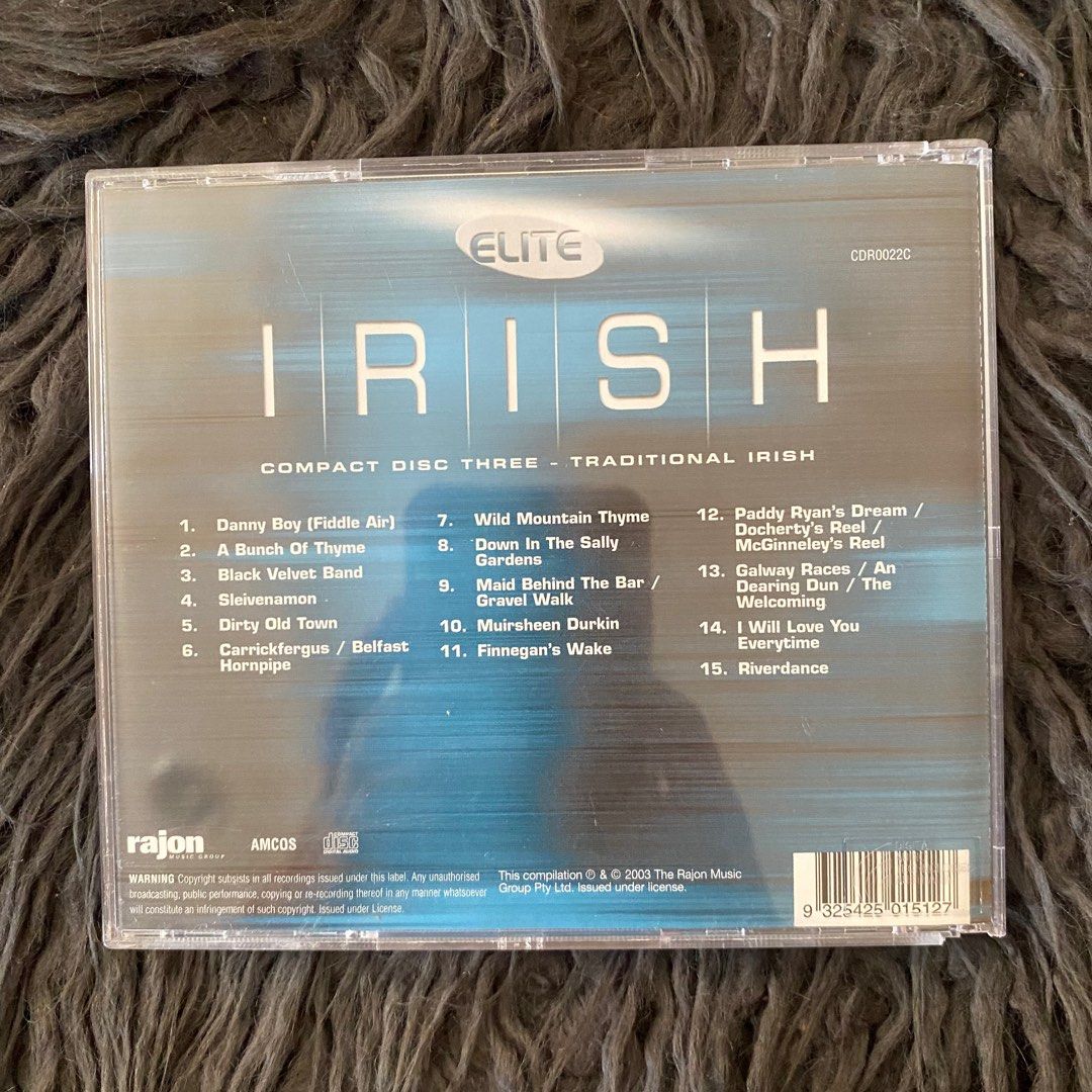 CD IRISH CD THREE, Hobbies & Toys, Music & Media, CDs & DVDs on Carousell