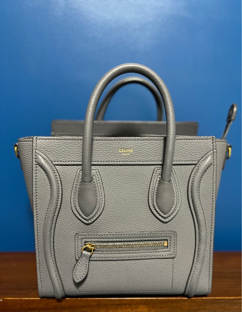 Celine Luggage Nano Kohl, Luxury, Bags & Wallets on Carousell