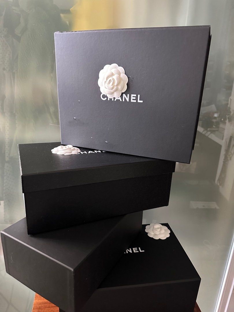 Chanel box, Luxury, Bags & Wallets on Carousell