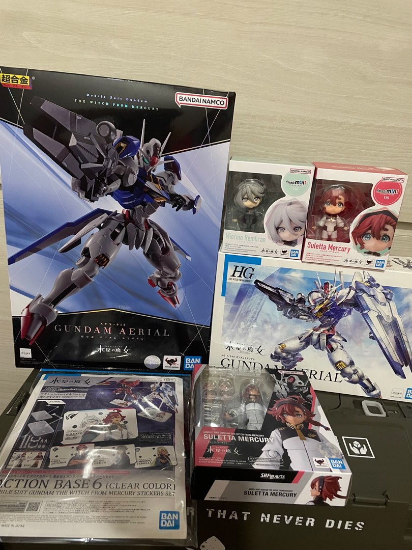 Chogokin, HG Gundam Aerial & Figuarts Miorine Rembran, Suletta Mercury ...