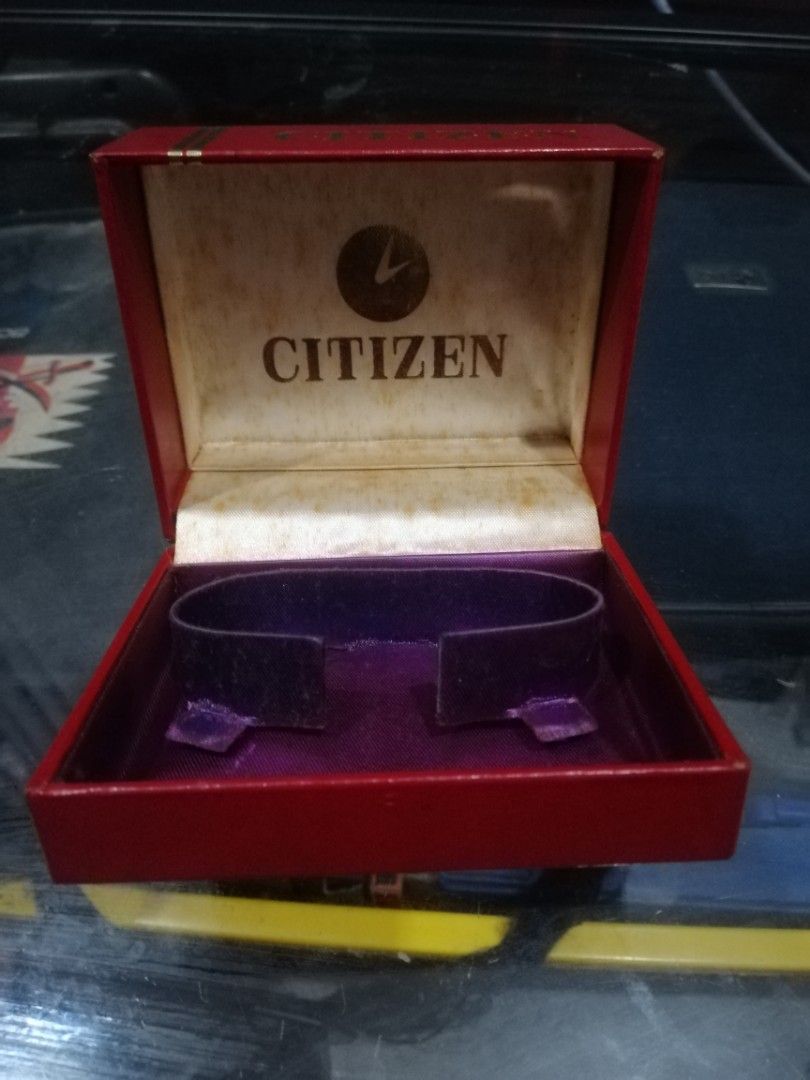 CITIZEN watch box, Men's Fashion, Watches & Accessories, Accessory ...