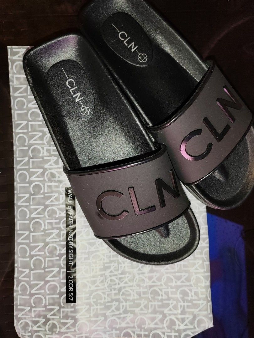 Cln slide, Men's Fashion, Footwear, Slippers & Slides on Carousell