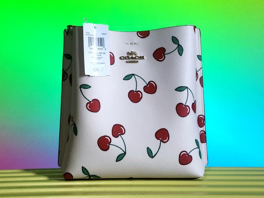 Coach Cherry Bag on Carousell