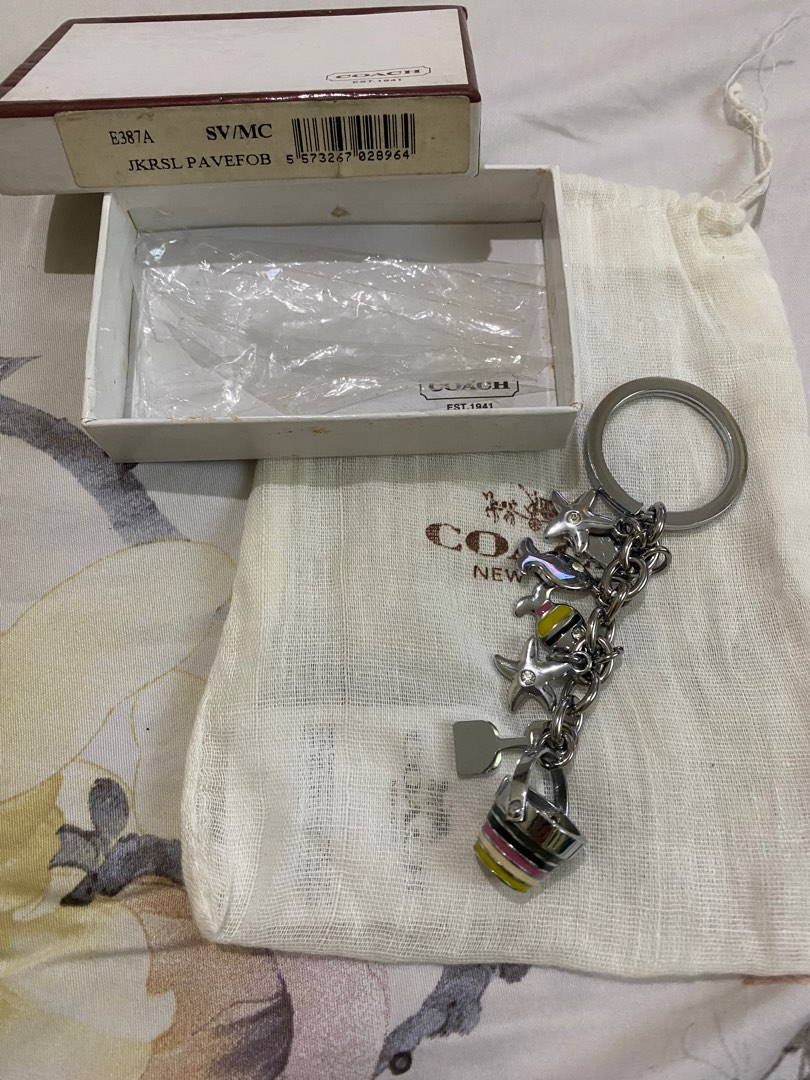 Coach Keychain on Carousell