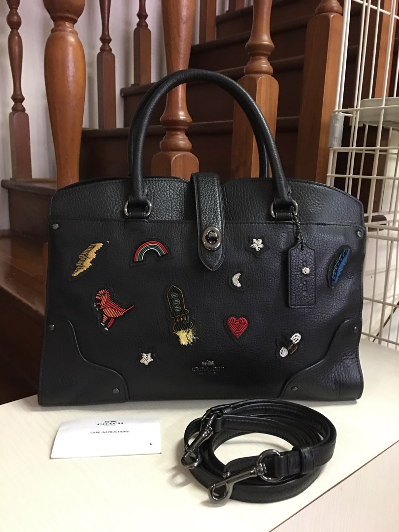 Coach Leather Bag, Women's Fashion, Bags & Wallets, Shoulder Bags on ...