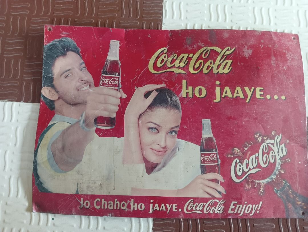 COCA COLA , COLGATE , PHILIPS & WATERBURY COMPOUND - Metallic ...