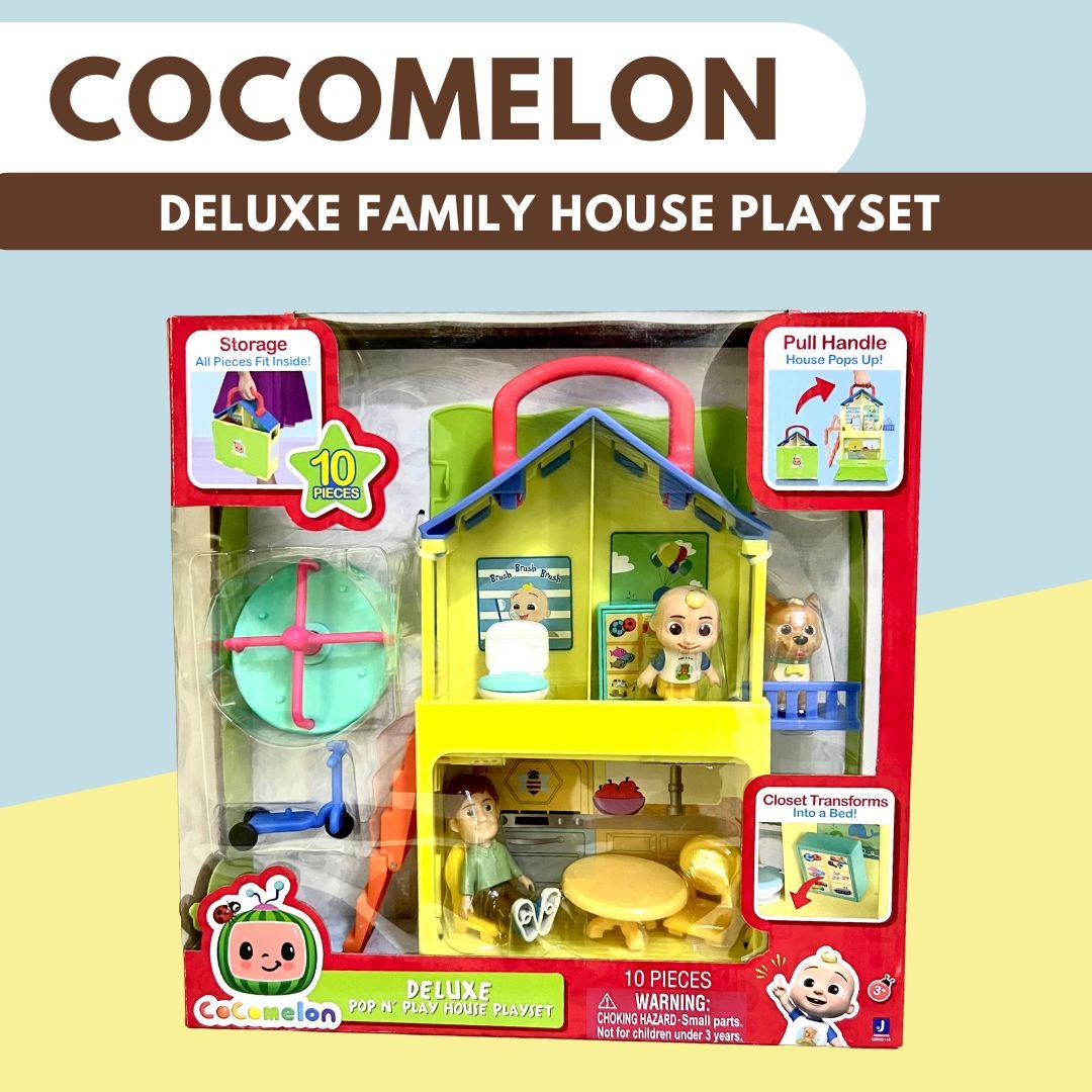 COCOMELON DELUXE FAMILY HOUSE PLAYSET, Hobbies & Toys, Toys & Games on ...