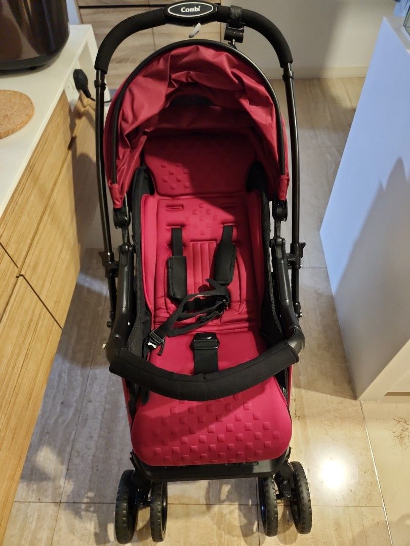 Combi big wheel stroller, Babies & Kids, Going Out, Strollers on Carousell