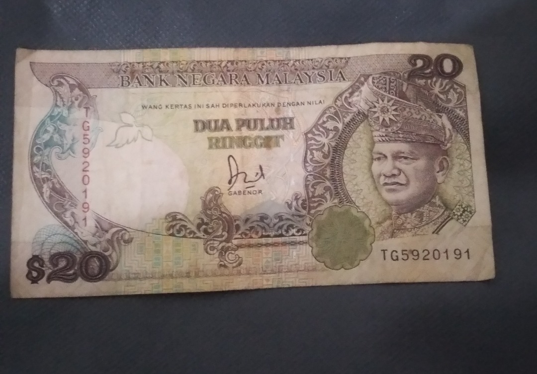 Combo RM10 and RM20 old bank note, Hobbies & Toys, Collectibles ...