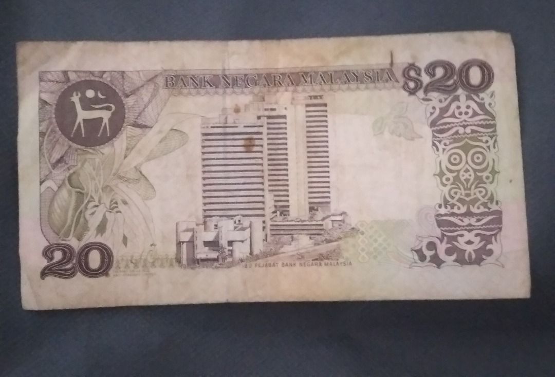 Combo RM10 and RM20 old bank note, Hobbies & Toys, Collectibles ...