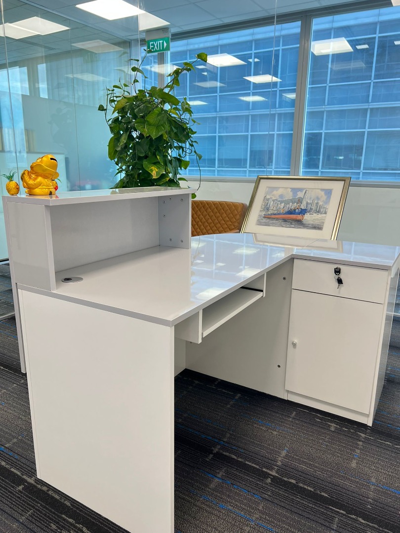 Reception Counter Table, Furniture & Home Living, Furniture, Tables ...