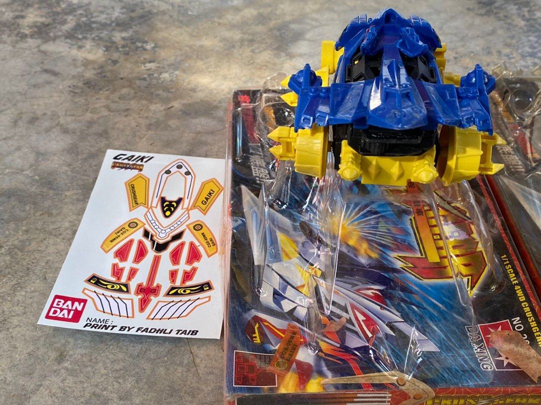 crush gear gaiki collactor color, Hobbies & Toys, Collectibles ...