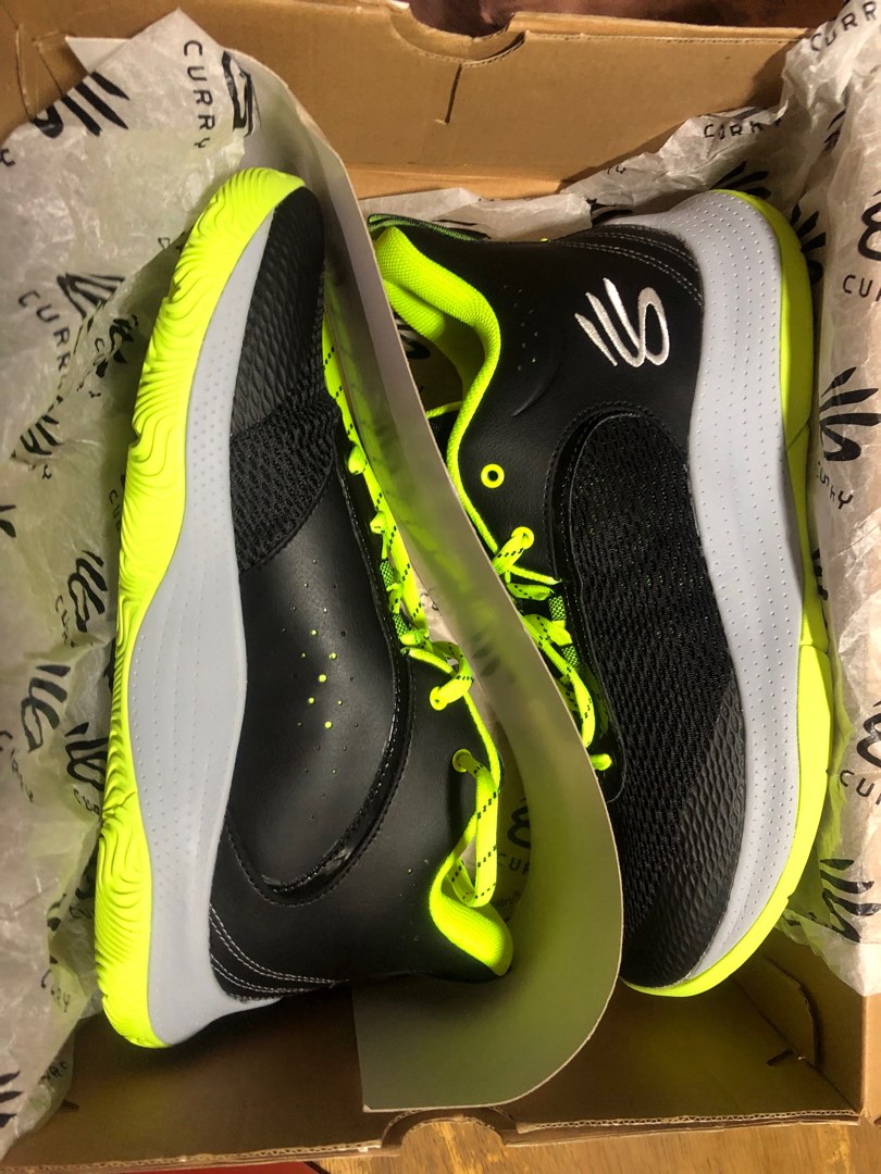 Curry 3z6 ‘Black Green’ on Carousell
