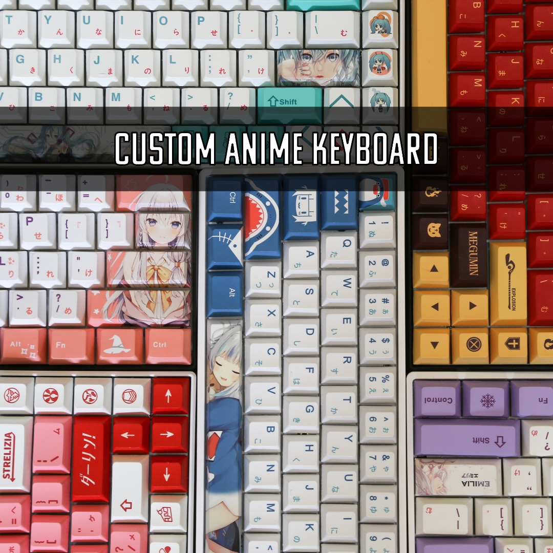 Custom Anime Mechanical Keyboard, Computers & Tech, Parts & Accessories ...