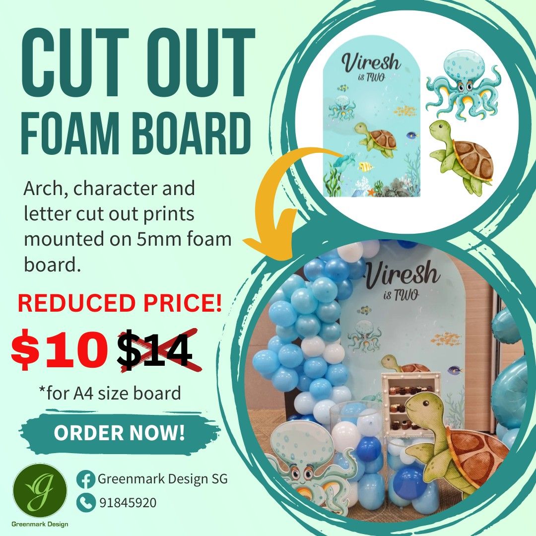 Cut Out Foam Boards, Hobbies & Toys, Stationery & Craft, Art & Prints ...