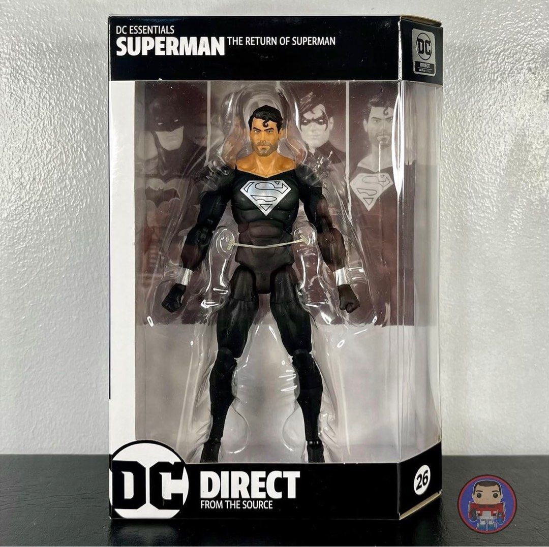 DC Direct DC Essentials Superman (The Return of Superman) Action Figure ...