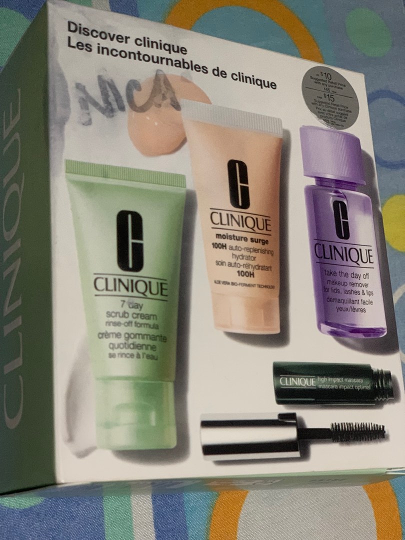 Discover Clinique Les Incontournables De Clinique ( 4 Piece Travel Size ...