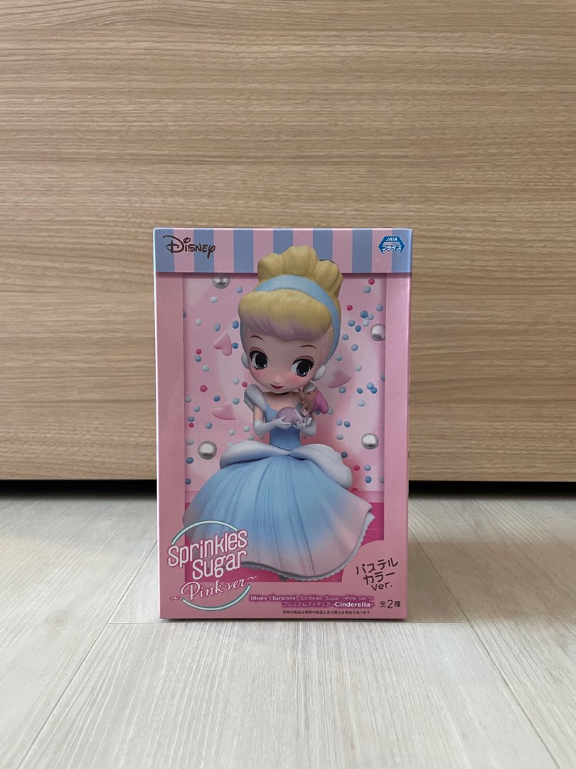Disney Characters Sprinkles Sugar Pink ver. Premium Figure Cinderella ...