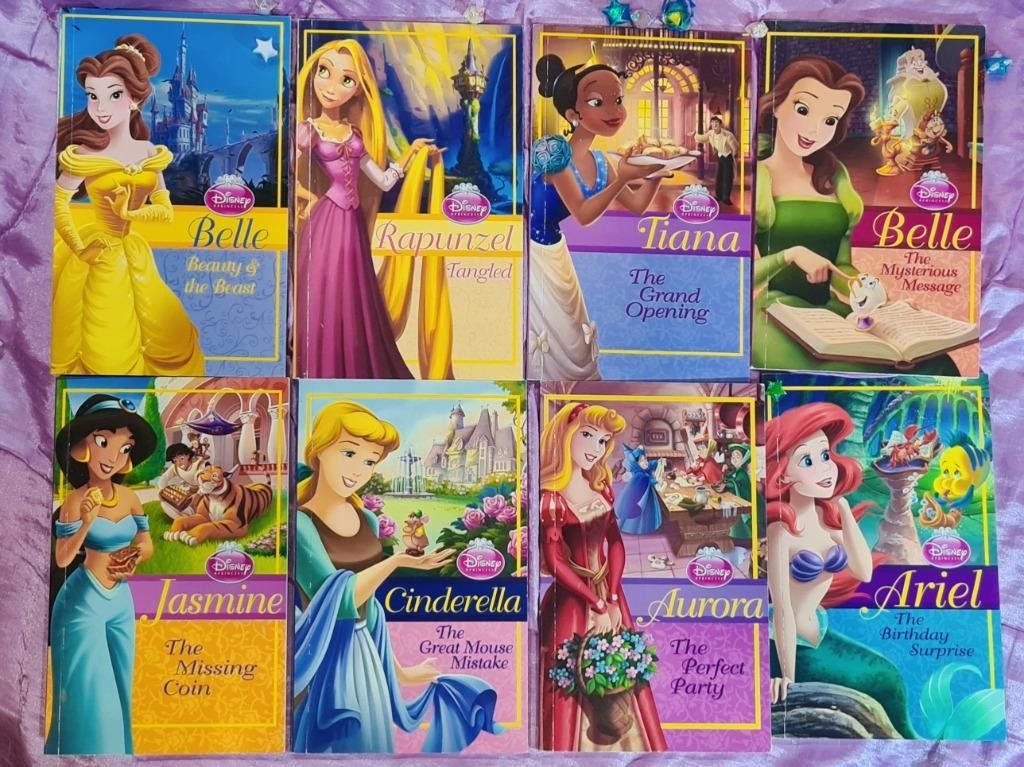 Disney Princess 8 Book Set, Hobbies & Toys, Books & Magazines, Children ...