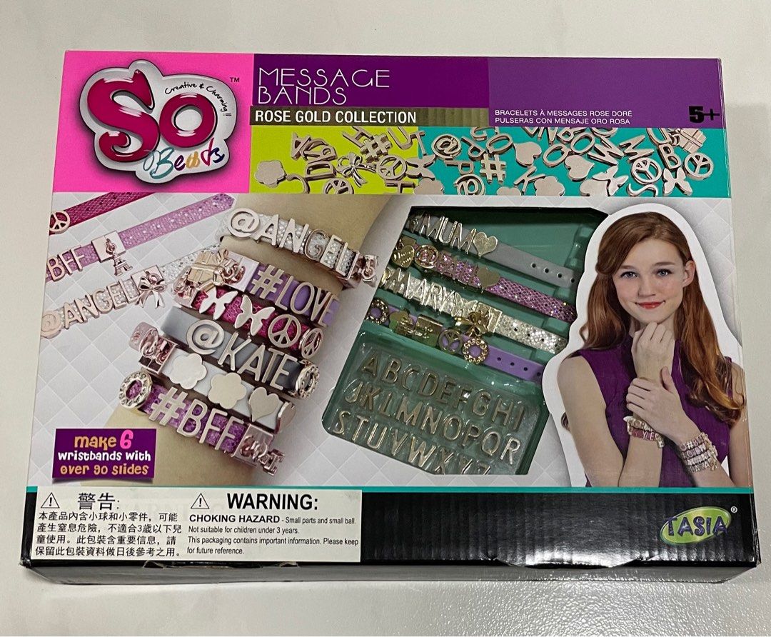 DIY Message Band, Hobbies & Toys, Stationery & Craft, Handmade Craft on ...