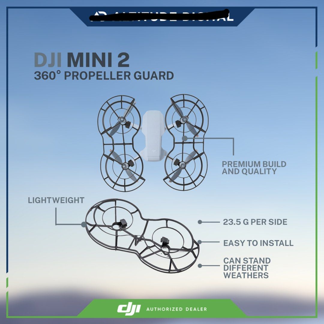 DJI Mini 2 360 deg. Propeller Guard, Photography, Drones on Carousell