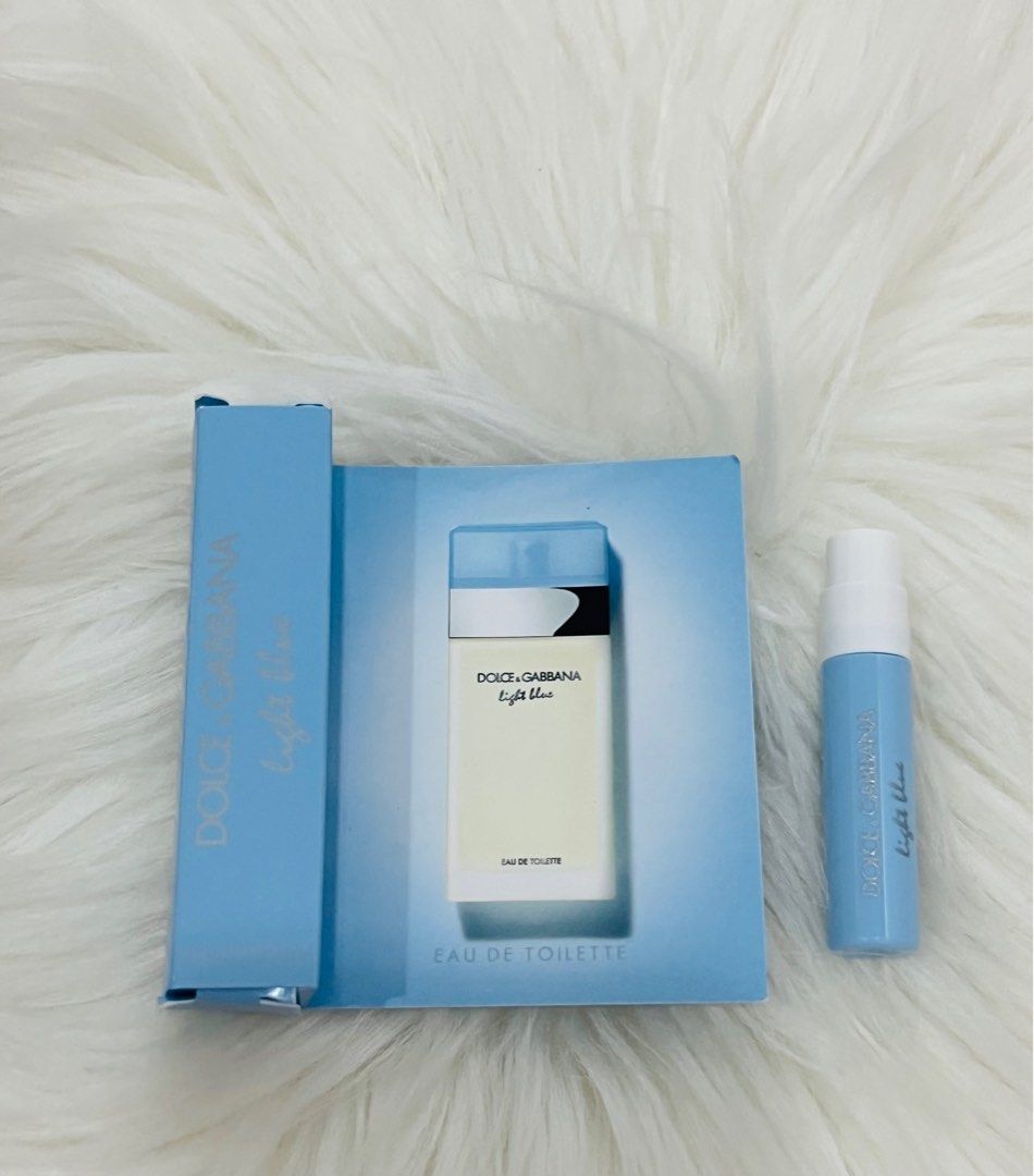DOLCE & GABBANA LIGHT BLUE-VIALS on Carousell