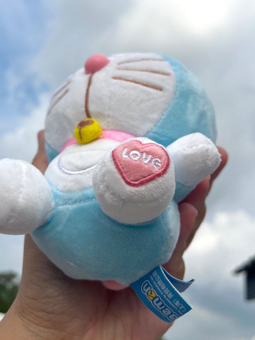 Doraemon Small Plush, Hobbies & Toys, Toys & Games on Carousell