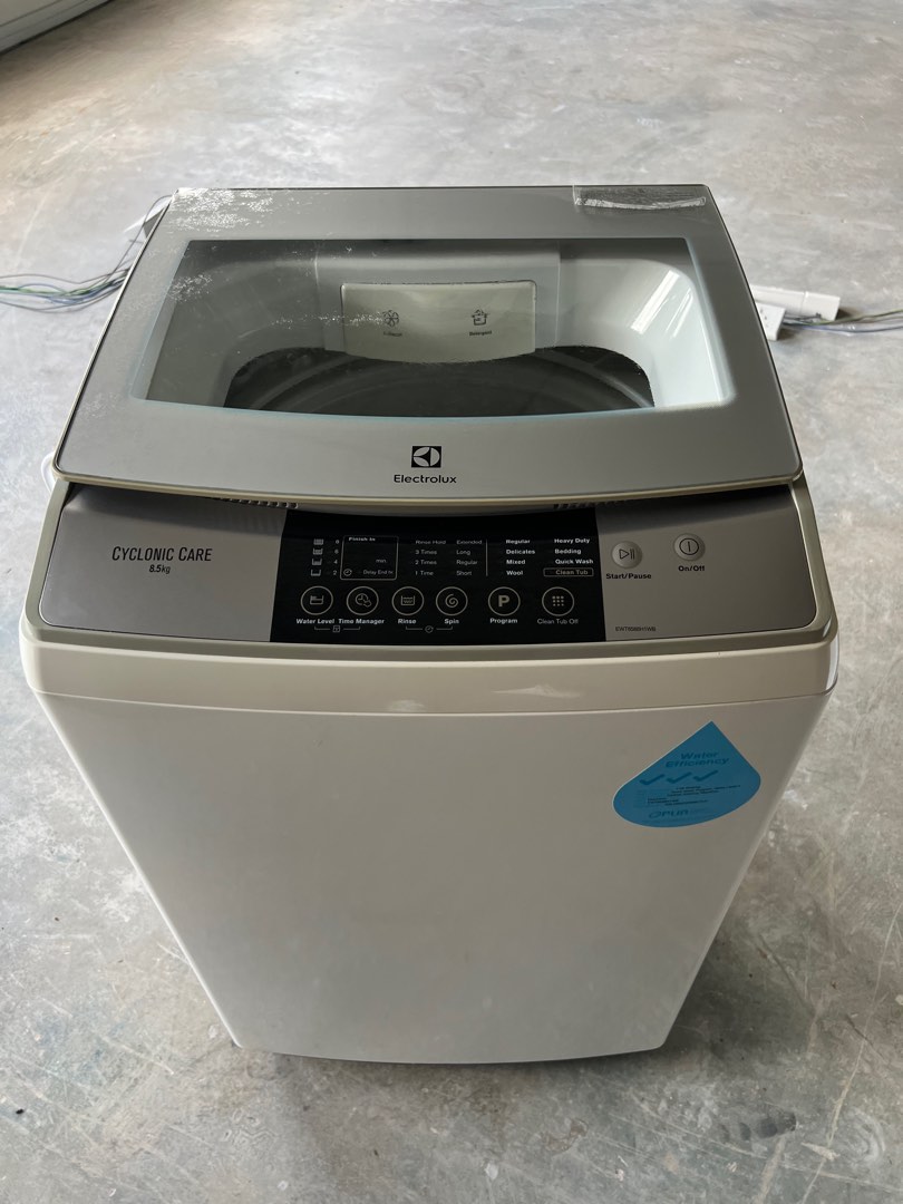 8.5KG Electrolux Top Load Washing Machine, TV & Home Appliances ...