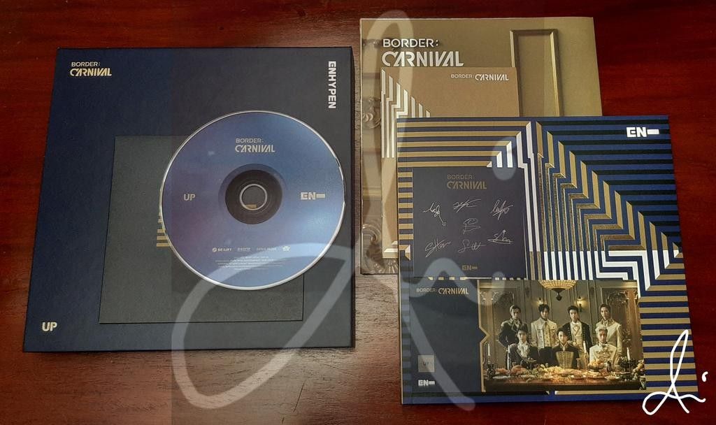 ENHYPEN Border: Carnival Album with inclusions on Carousell