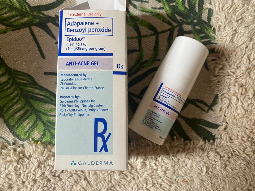 SALE !! EPIDUO (Adapalene 0.1% / Benzoyl Peroxide 2.5%) GALDERMA ...