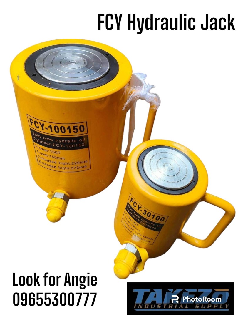 FCY Hydraulic Jack, Commercial & Industrial, Construction Tools ...