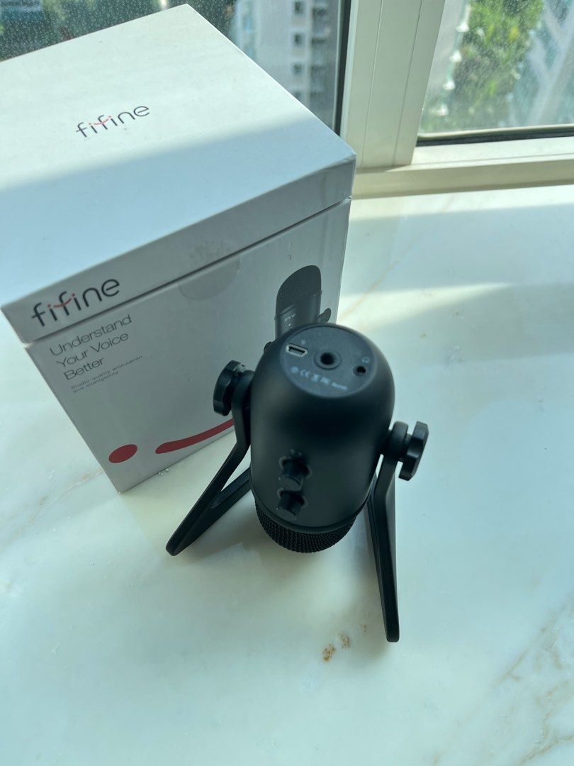 Fifine K678 USB microphone, Audio, Microphones on Carousell