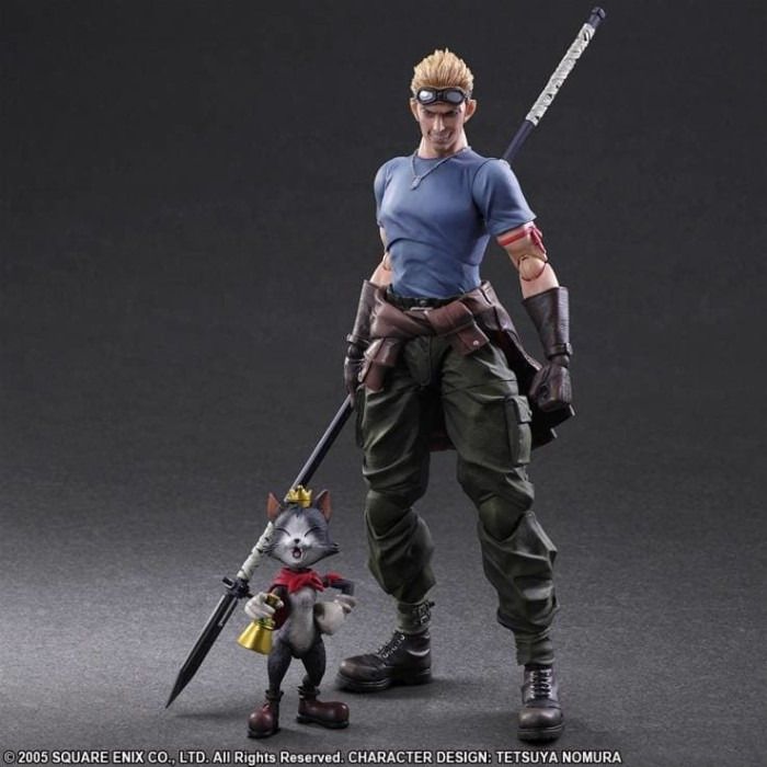 Final Fantasy 7 Remake Play Arts Kai : Cid Highwind ( RARE ), Toys ...