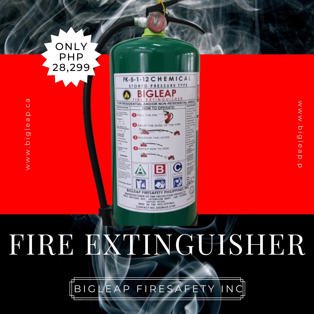 FK-5112 or Novec1230 FIRE EXTINGUISHER 20lbs ABC Fire suppression Agent ...