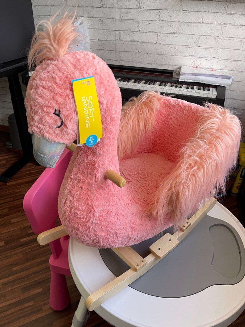 Flamingo Rocker Rocking Chair, Babies & Kids, Baby Nursery & Kids Furniture, Other Kids ...