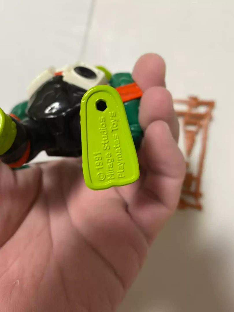 FREE Shipping. 1991 Teenage Mutant Ninja Turtles Rappin’ Mike TMNT ...