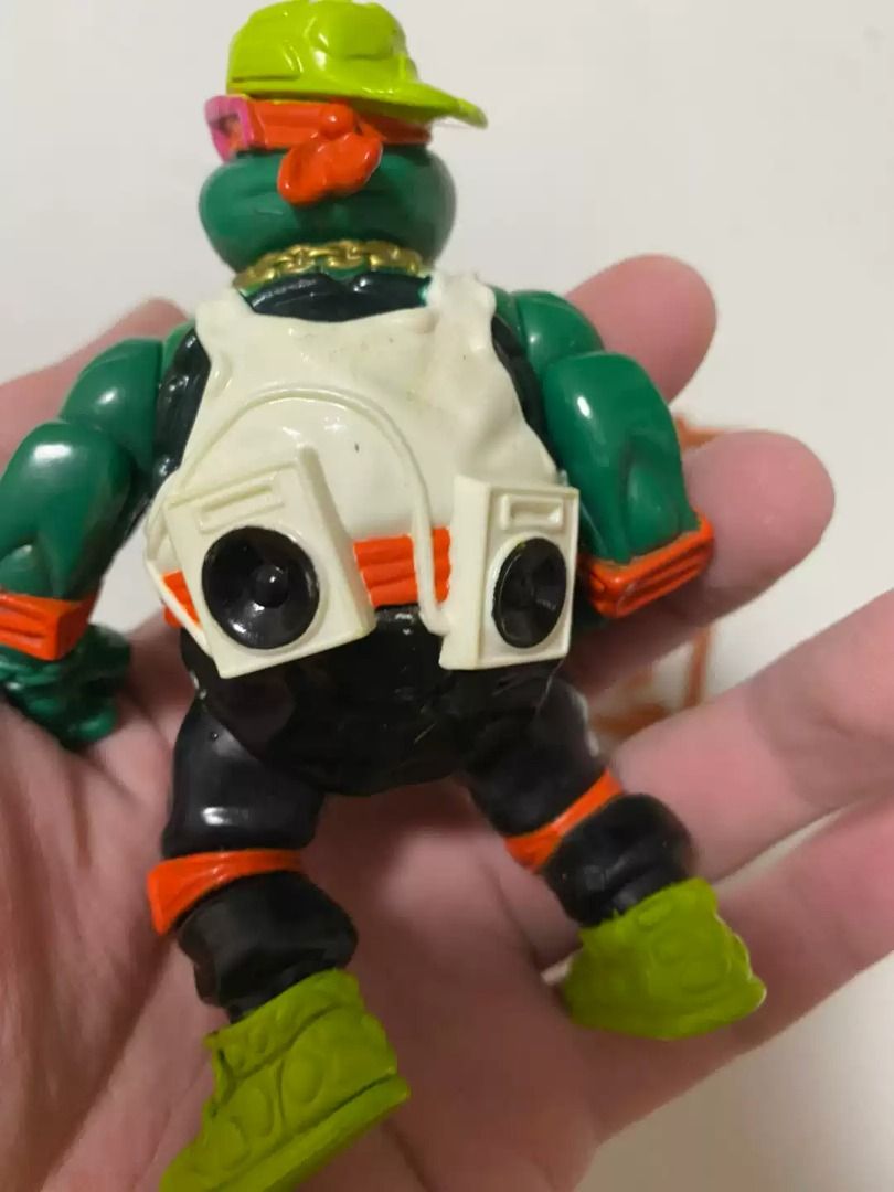 FREE Shipping. 1991 Teenage Mutant Ninja Turtles Rappin’ Mike TMNT ...