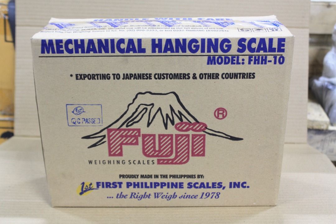 Fuji Hanging Scale FHH-10 (10kg with tray) on Carousell