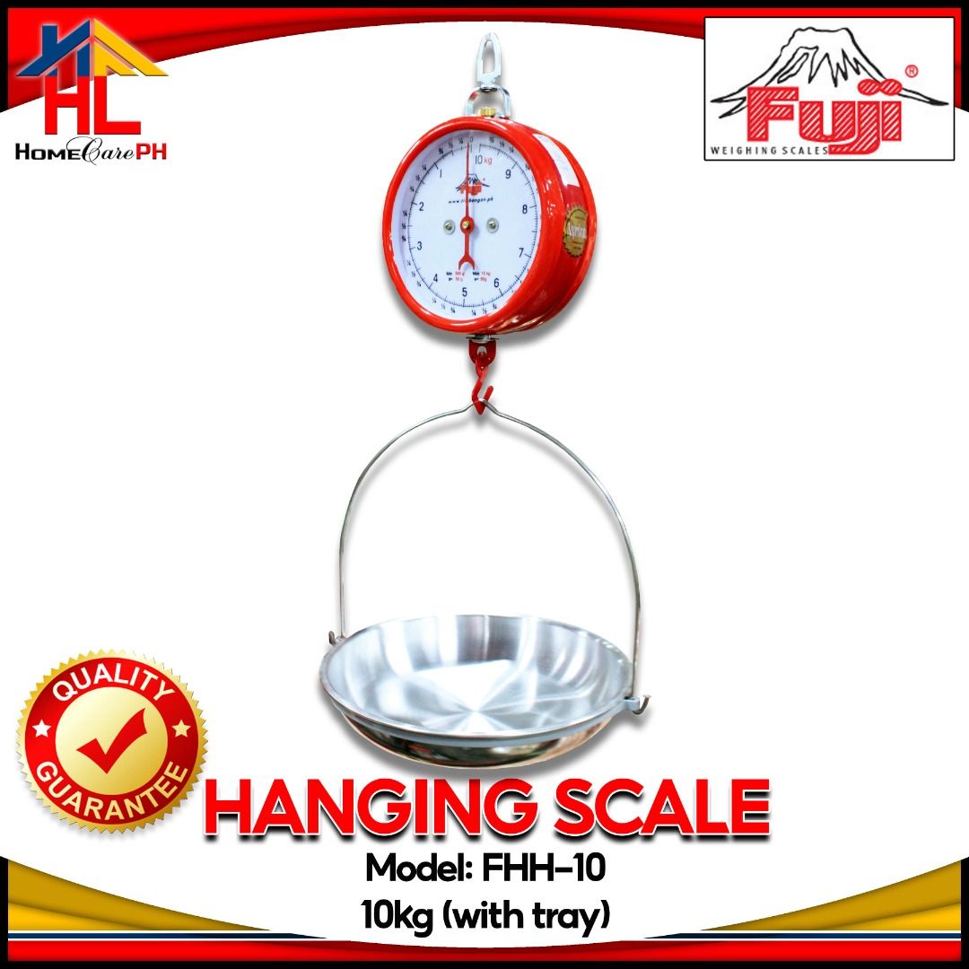 Fuji Hanging Scale FHH-10 (10kg with tray) on Carousell