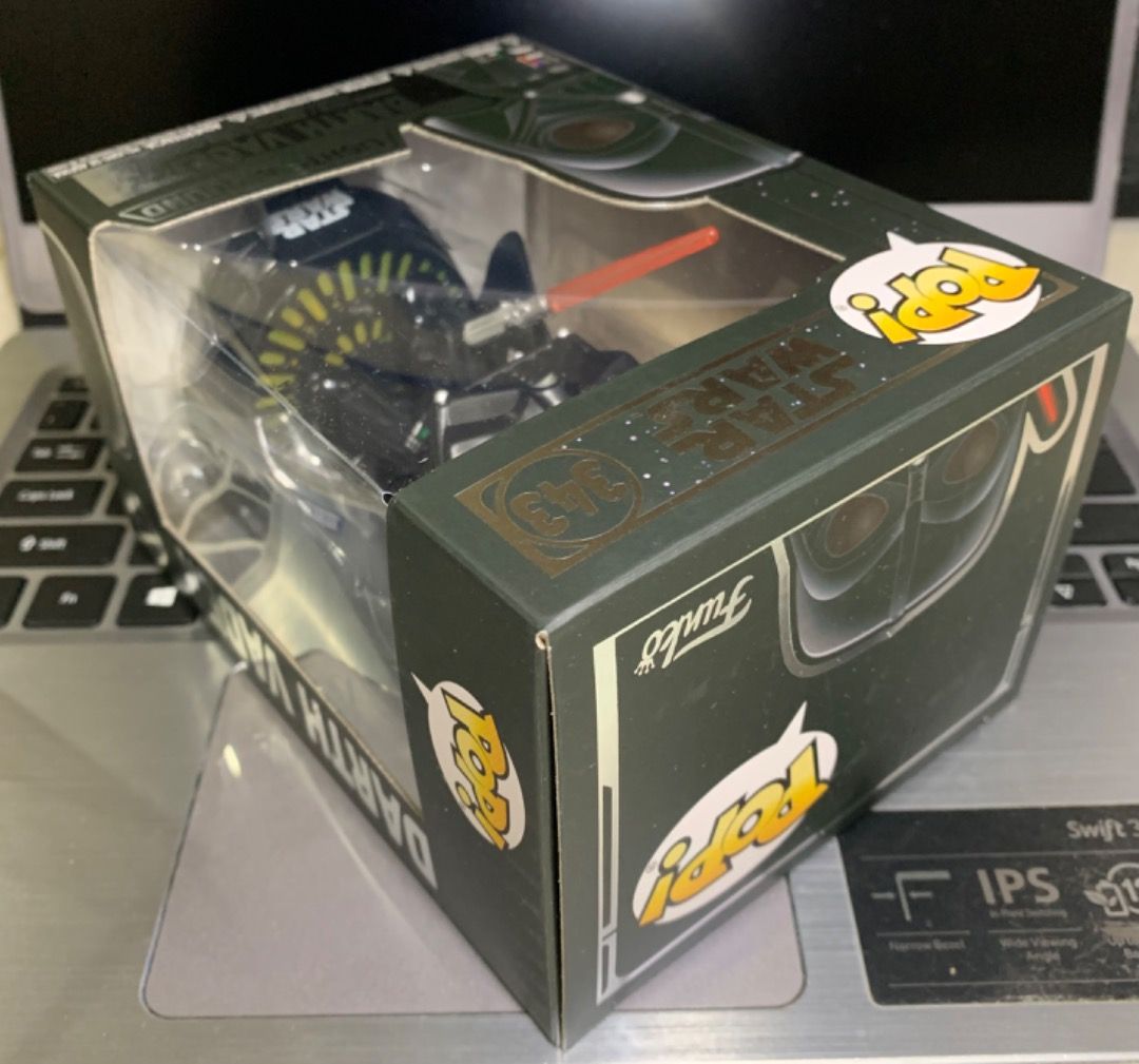 Funko Pop Darth Vader Light & Sound Box Condition 9.5/10, Hobbies ...